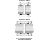 Jonction fonte à bride simple boulonnage - Non verrouillé | PUM