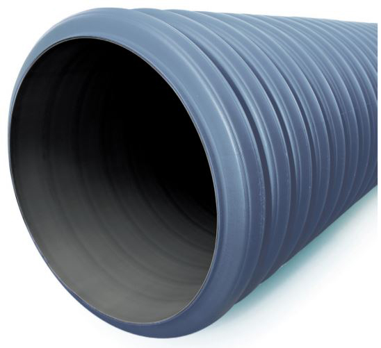 Tube annelé PE assainissement "ECOPAL" - Normé - SN 8 | PUM