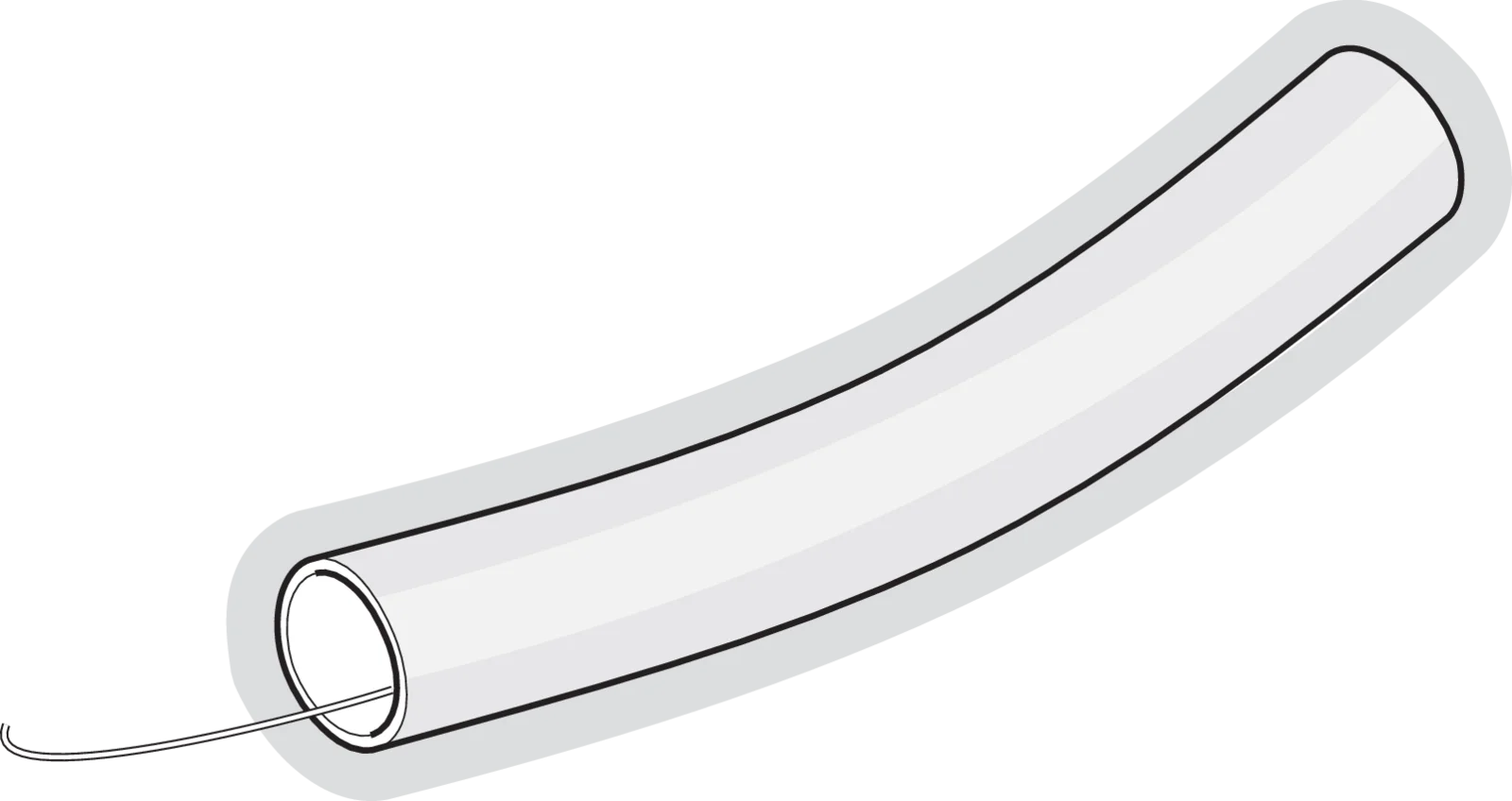 Gaine ICTL 3421 orange avec tire-fil | PUM