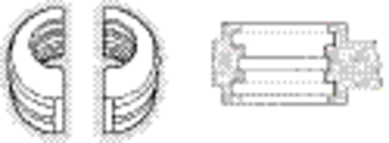 Mâchoire et insert multicouche | PUM