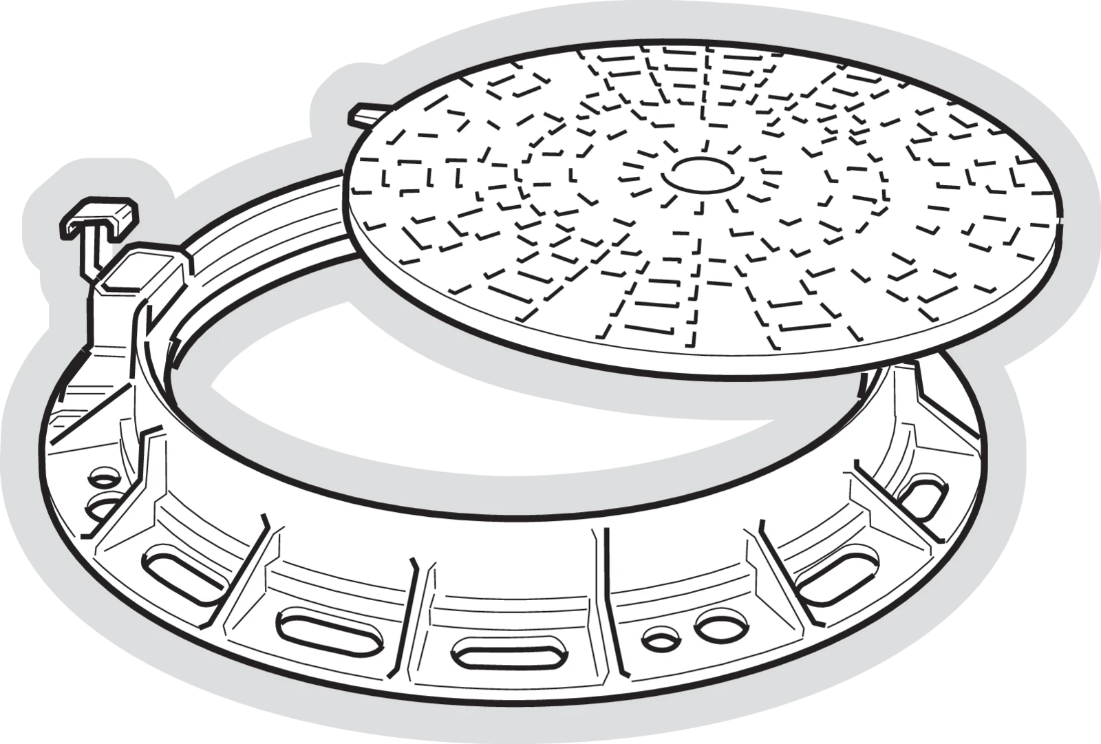 Tampons fonte D400 | PUM