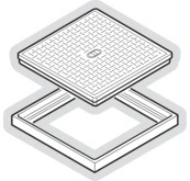 Cadres et tampons eaux usées | PUM