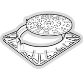 Tampons fonte D400 | PUM