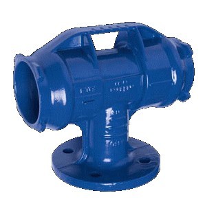 Té fonte à emboîtement "IZIFIT" - 2 emboîtures + Bride fixe | PUM