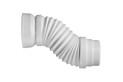 Pipe souple pour WC - Droite articulée et extensible | PUM