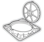 Tampons fonte D400 | PUM